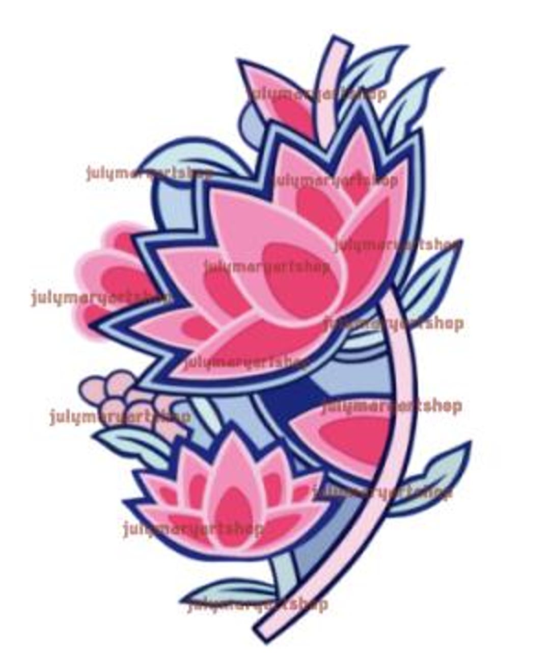 Kpop Demon Hunters Zoey Flower Cosplay Template - Etsy