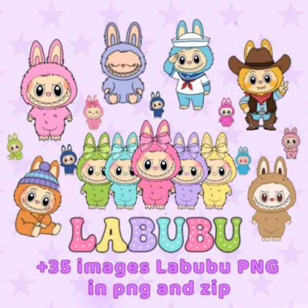Pink Labubu - Etsy