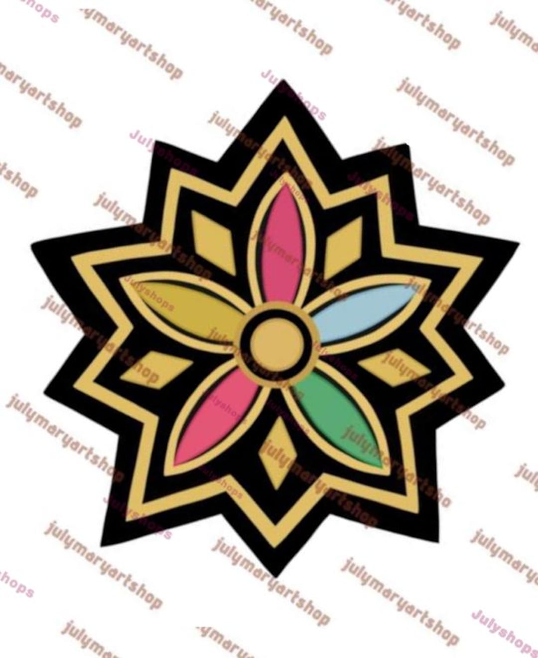Kpop Demon Hunters Rumi Golden Flower - Etsy