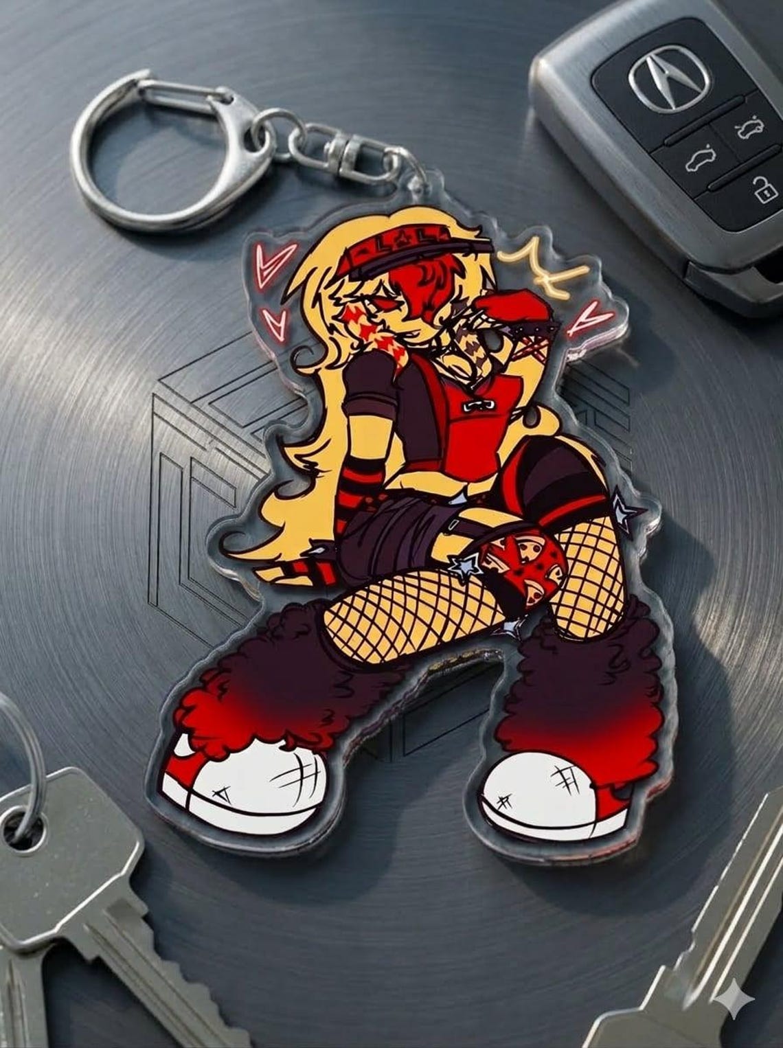 Forsaken Keychains, Roblox, Forsaken Roblox, Elliot Keychains. - Etsy