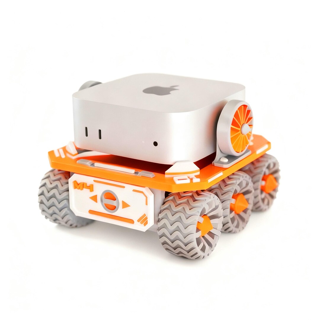 Mars Rover Stand for Mac Mini M4 & M4 Pro | Unique Collector's Ba - Etsy