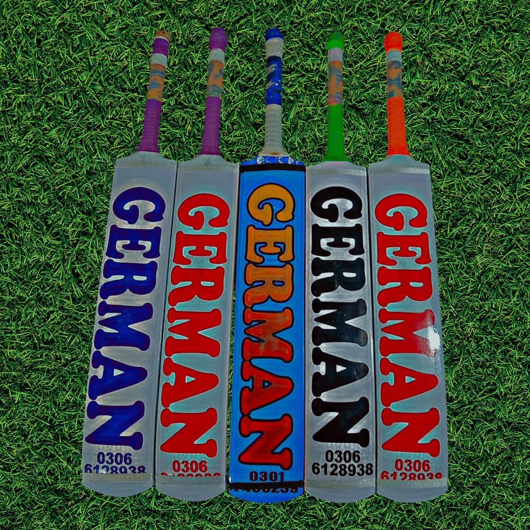 German Coconut Tape Ball Cricket Bat – Lightweight Players Edition ...