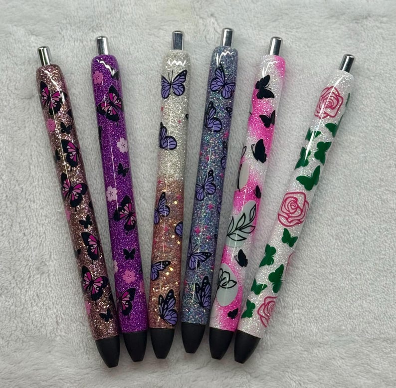 Butterfly RTS: Papermate Injoy, Black Ink - Etsy