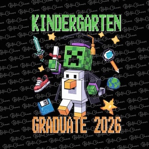 Mindcraft Graduation - Etsy