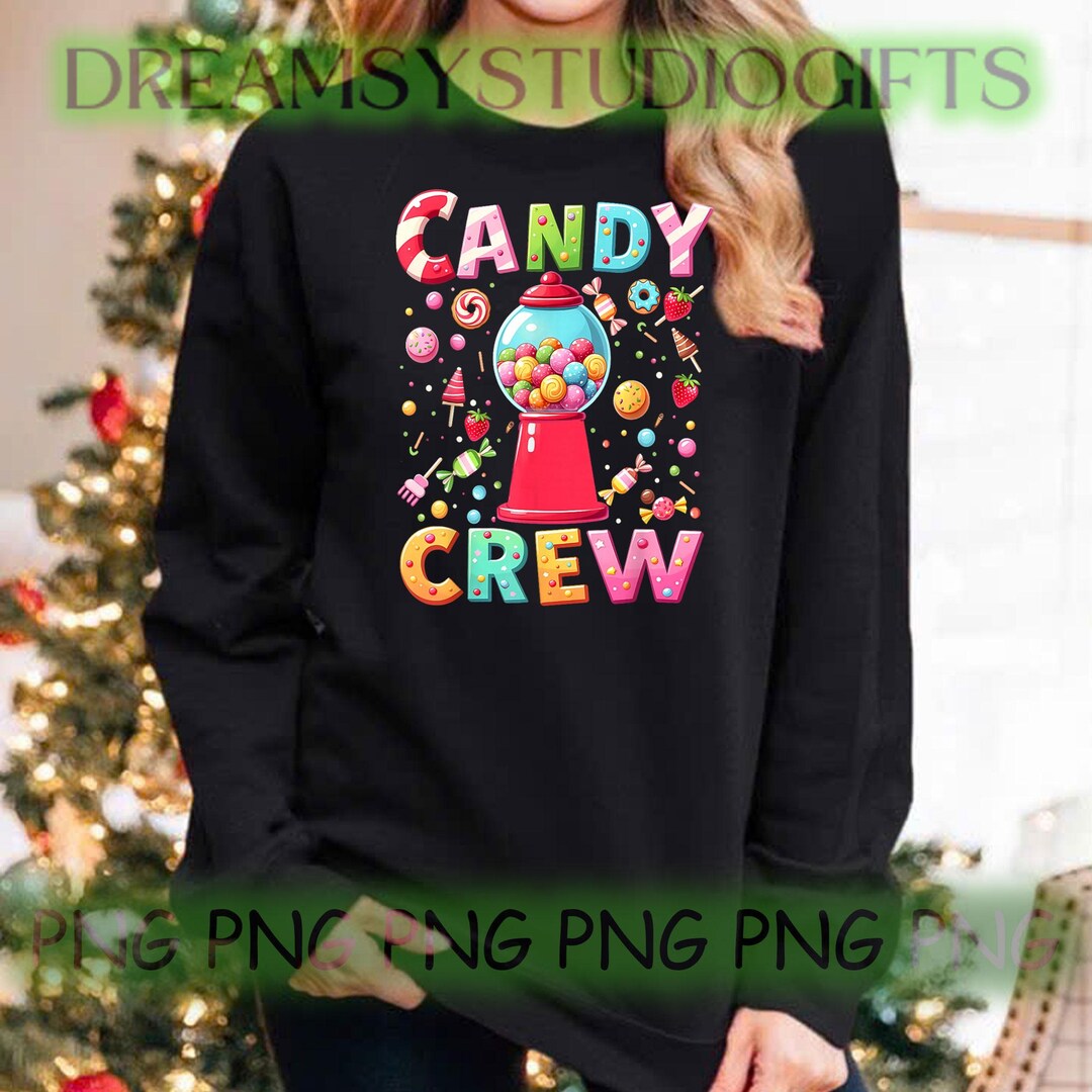 Candy Crew PNG: Sweet Candy Land Costume Graphic (digital Download) - Etsy