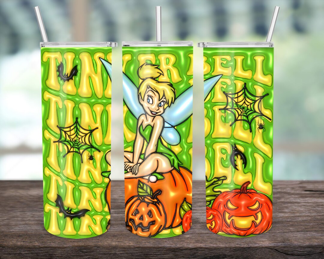 3D Inflatable Puff Halloween Princess Characters Tumbler Wrap - Etsy