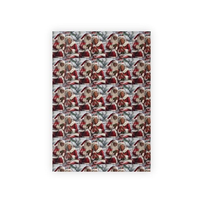Festive Gift Wrapping Paper Roll, Holiday Wrapping Paper, Christmas ...