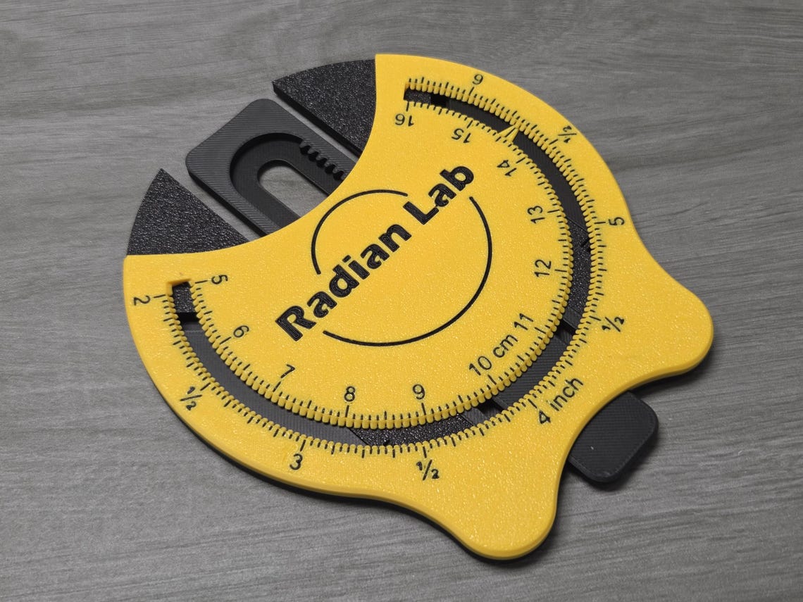 Radianlab RG160 (radius Gauge, Radius Caliper) - Etsy Canada