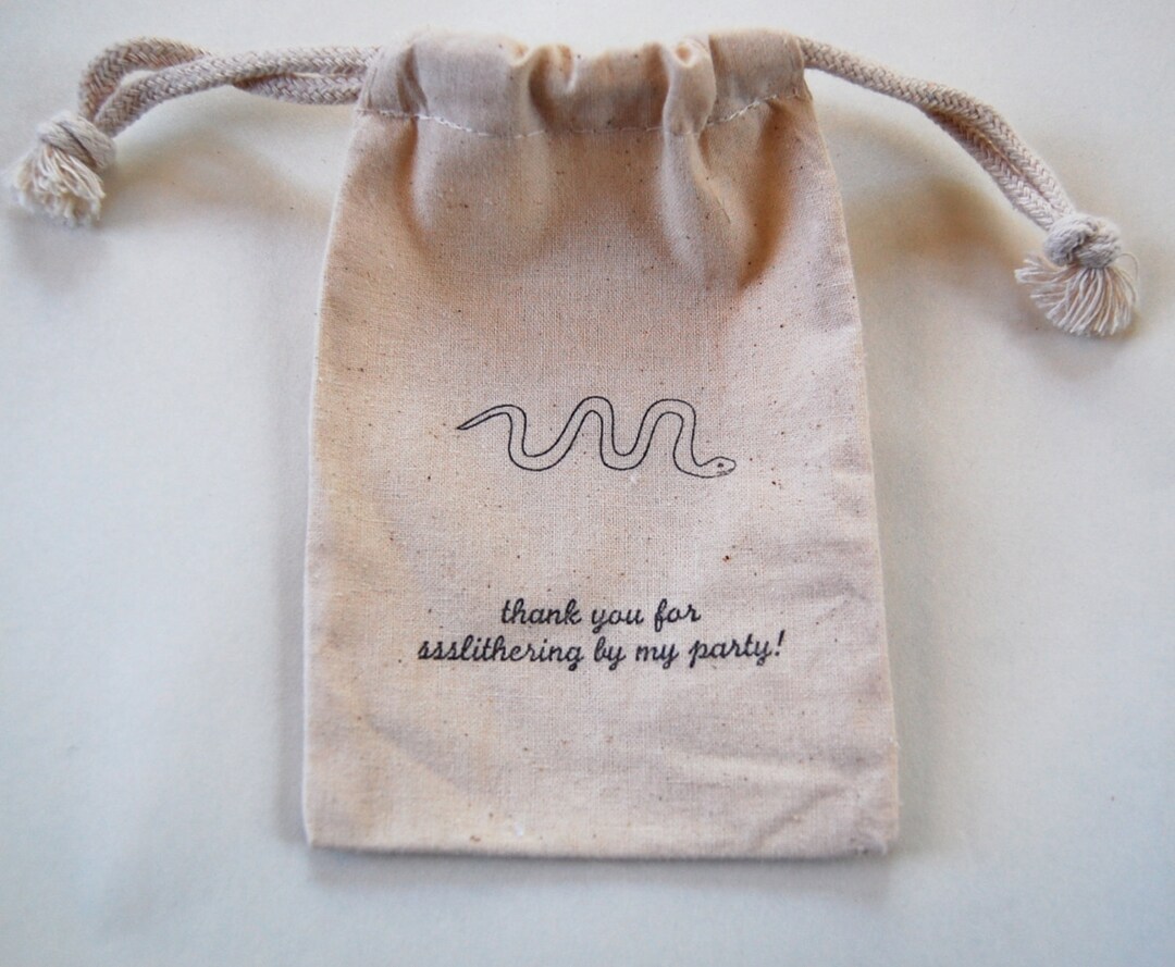Reptile Party Favor Bags / Set of 30/ Snake Favor Bags - Etsy