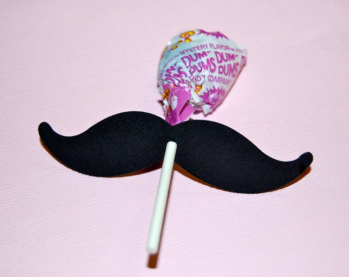 Mustache Lollipop Favors / Mustache Bash Party - Etsy