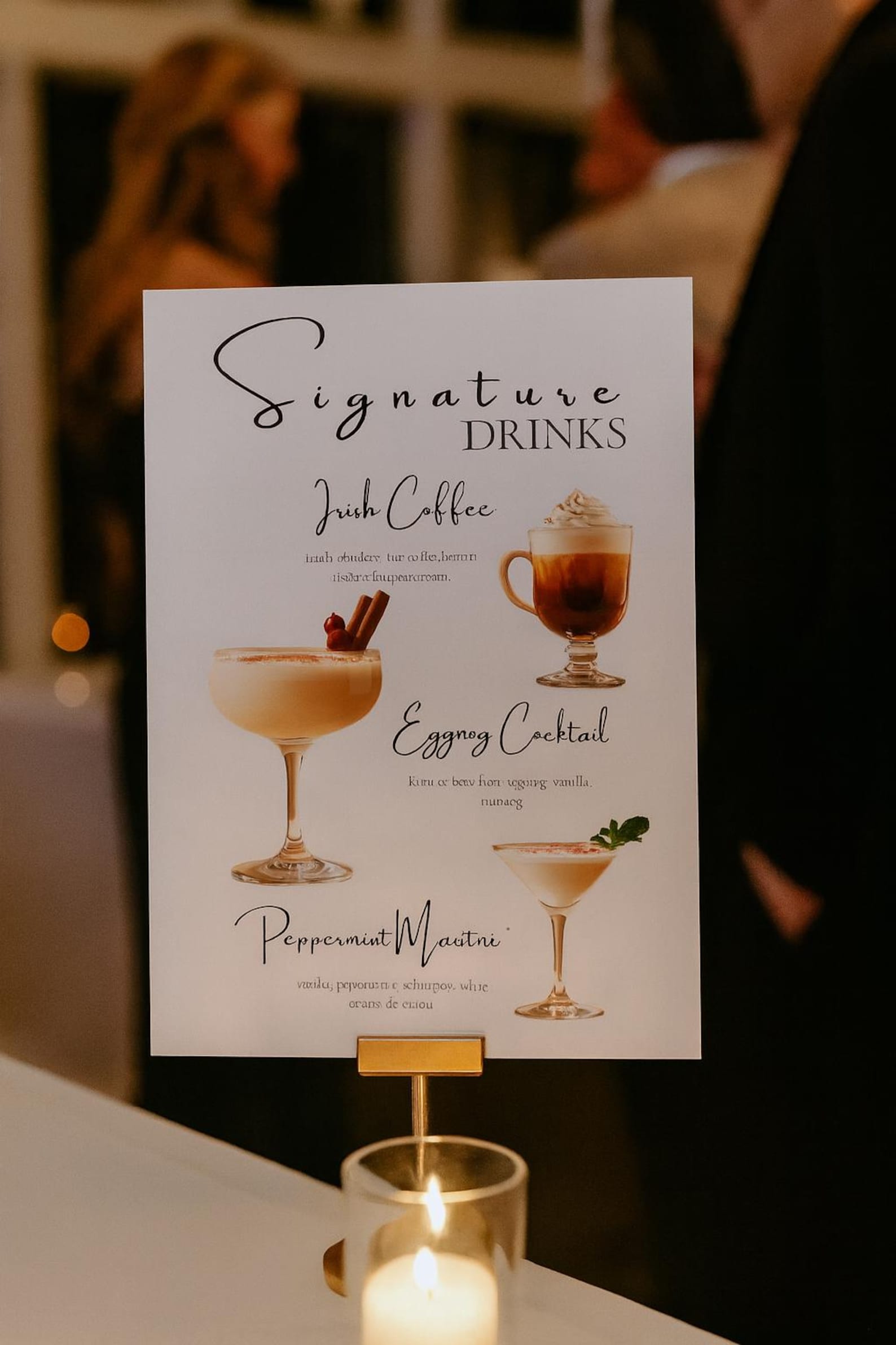Customizable Bar Menu Template • 6 Templates • 100+ Drink Options ...