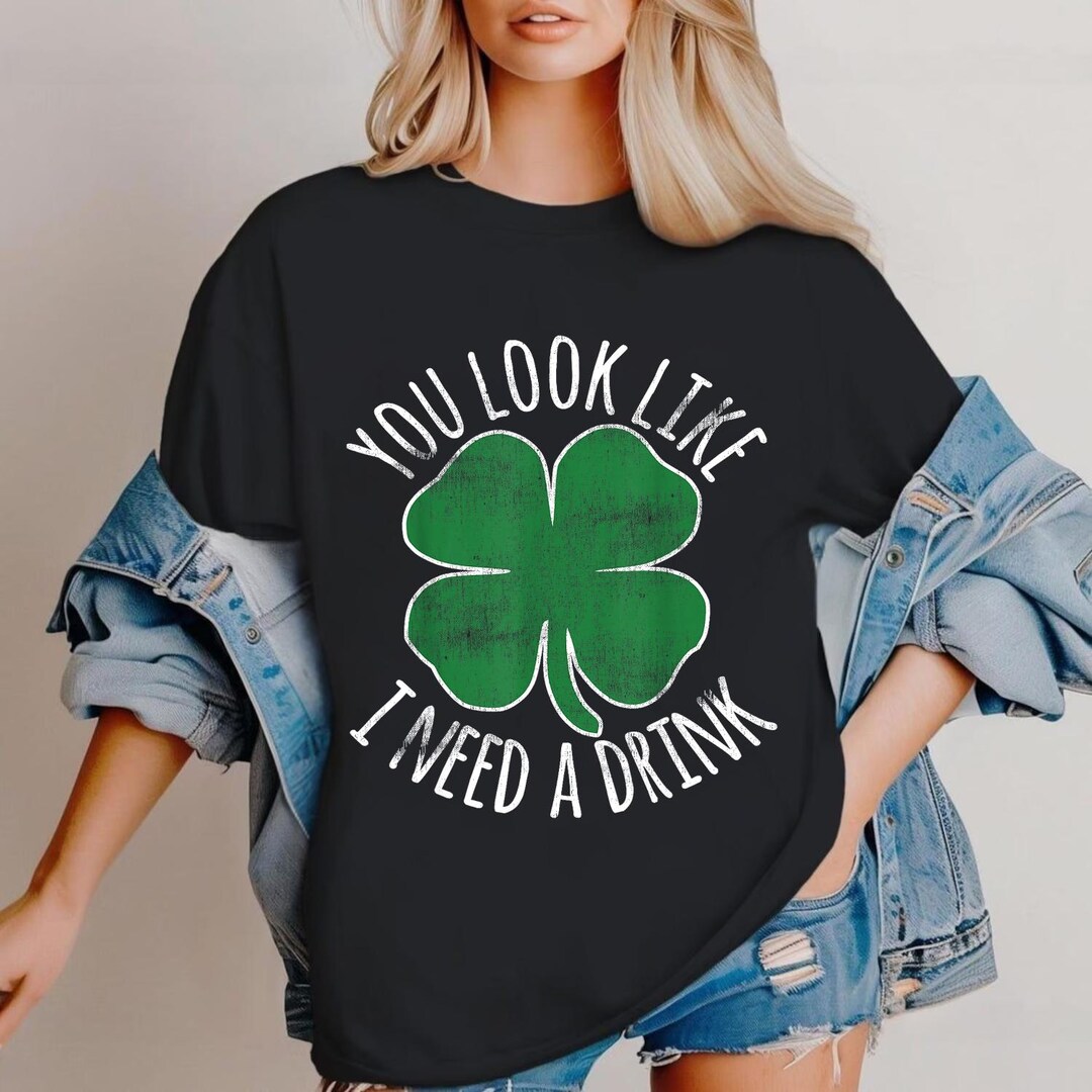 Funny Beer Shamrock St Patricks Day Shirt - Etsy