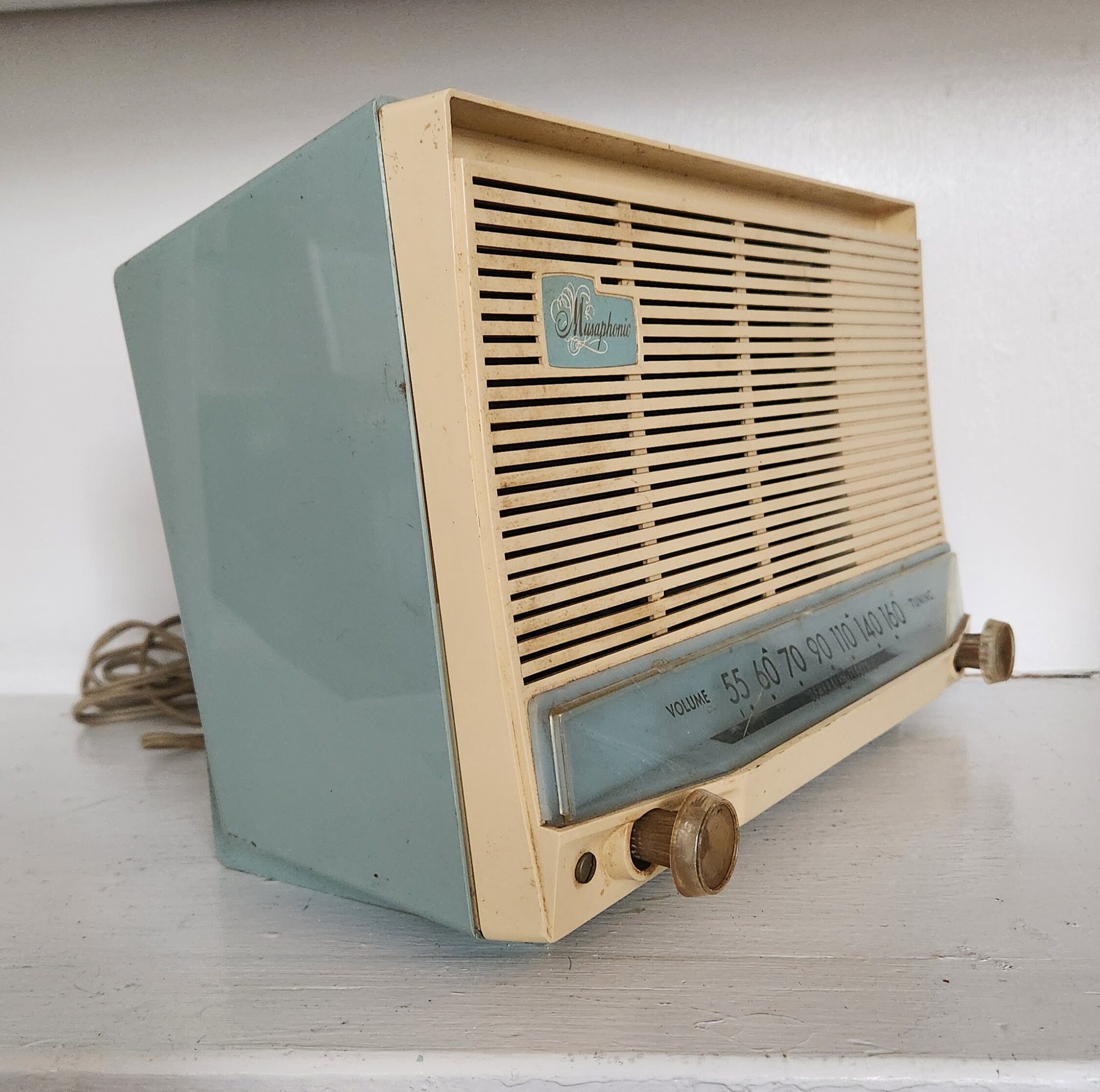 Vintage 1959 General Electric Model T-132B Musaphonic Tube Radio - Etsy