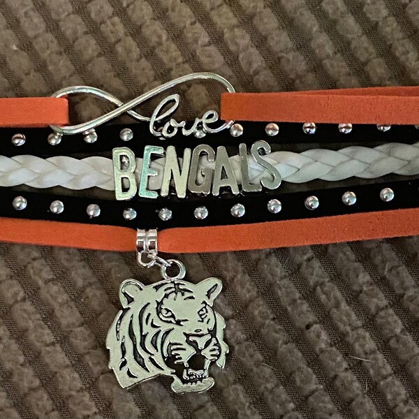 Bengals Bracelet - Etsy