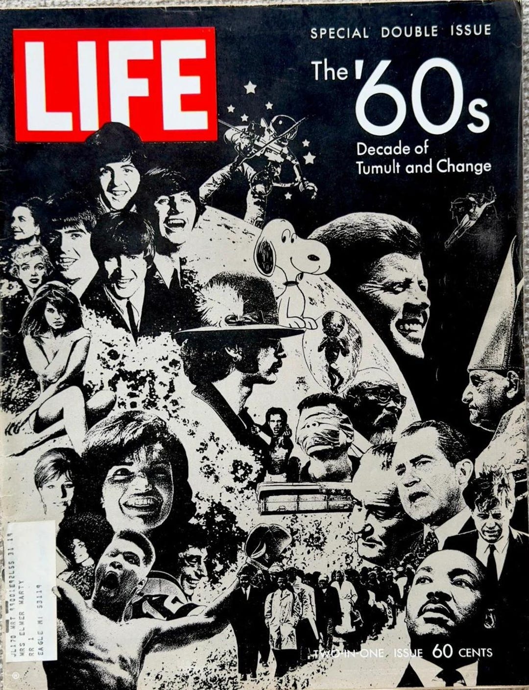 LIFE Magazine Dec 26, 1969 - the 60s: Decade of Tumult & Change Double ...