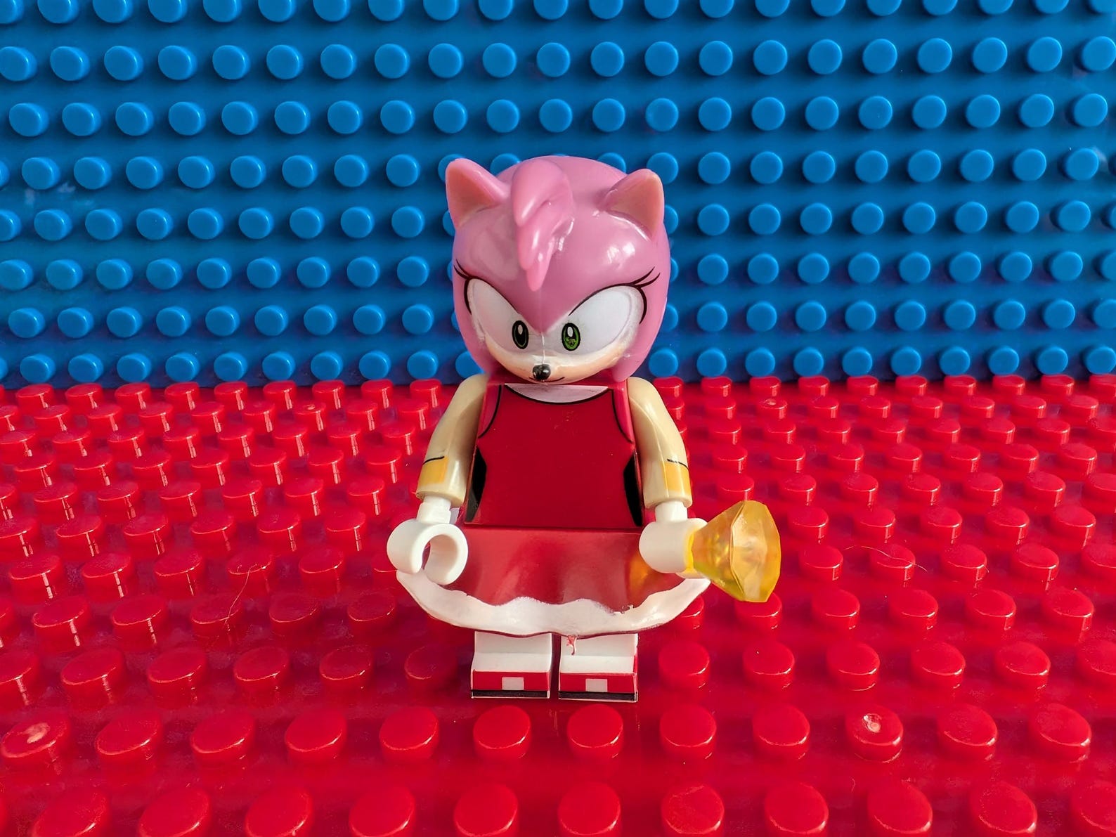 Custom Sonic the Hedgehog Character Minifigure Cartoon Gaming Amy - Etsy