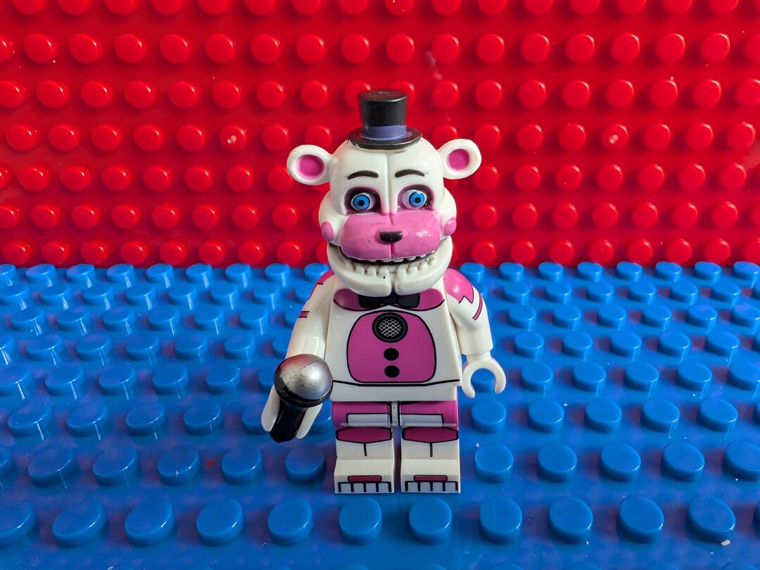 Custom Five Nights at Freddy's Funtime Freddy Horror Minifigure ...