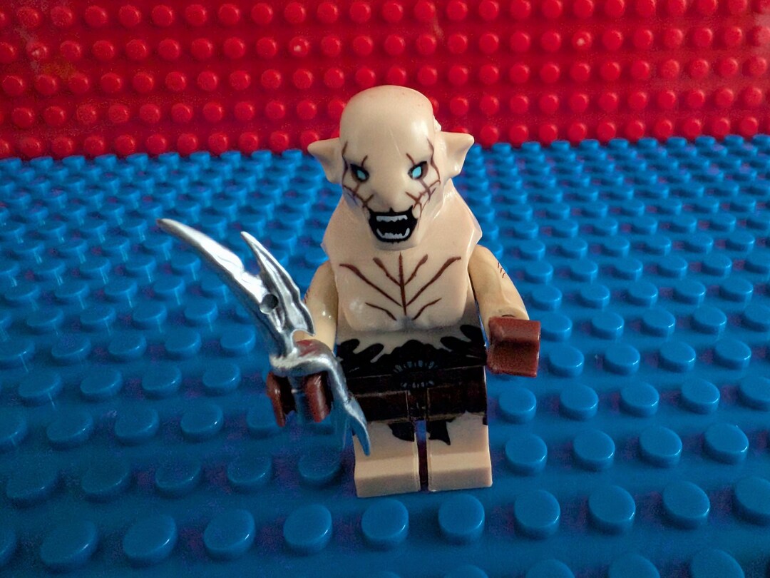 Custom Lord of the Rings Minifigure Middle Earth Lego Compatible Azog ...