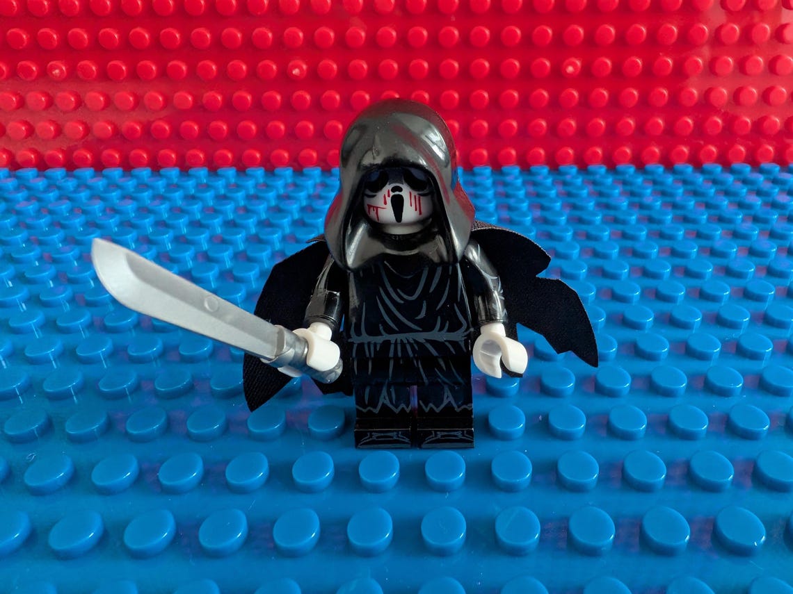 Horror Movie Scream Custom Brick Compatible Minifigure Character ...