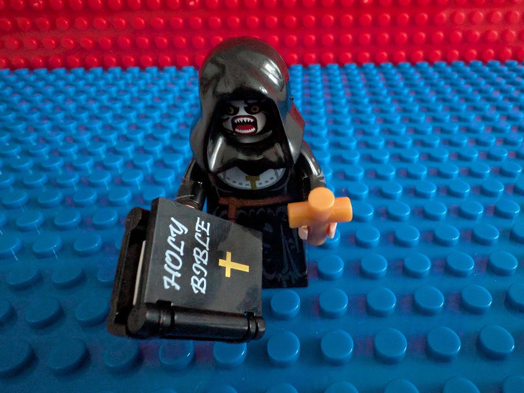 Valek the Nun Custom Lego Conjuring Horror Style Mini Figure Character ...