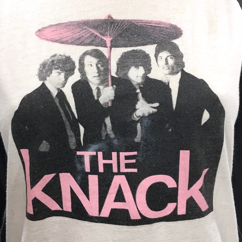 1970/80s The Knack band t-shirt | Etsy