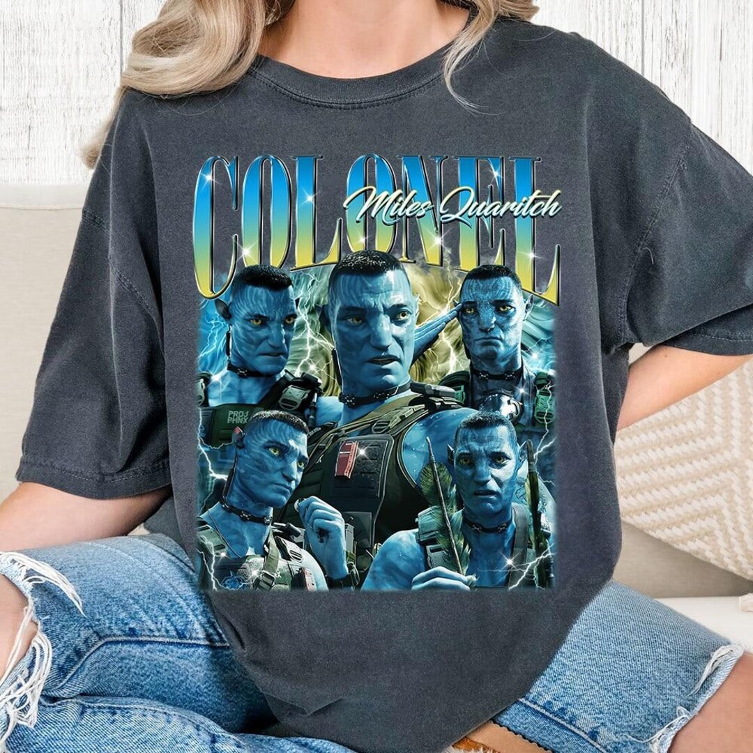 Avatar Colonel Miles Quaritch Bootleg Shirt Colonel Miles Quaritch ...