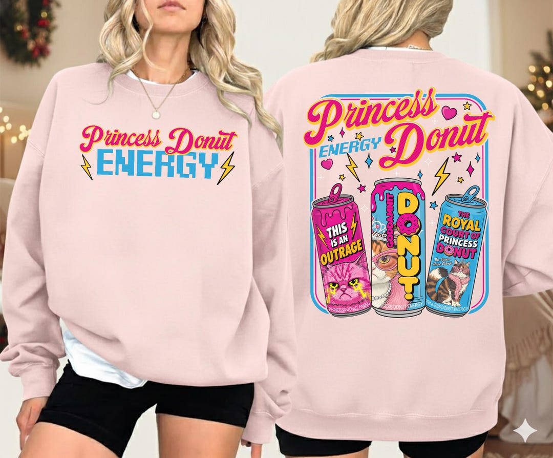 Princess Donut Energy Drink Comfort Colors Shirt Dungeon Crawler Carl ...