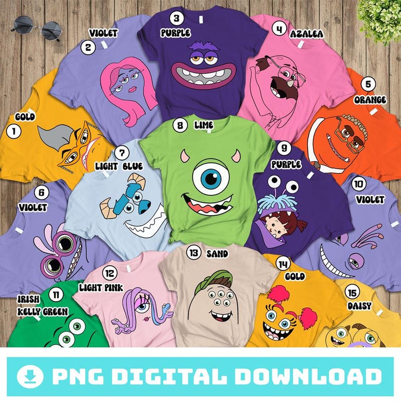 Monster James Png - Etsy