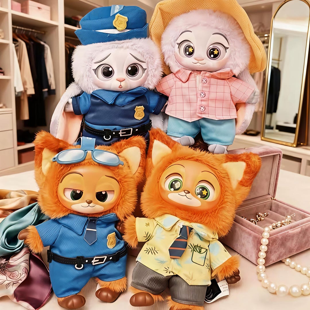 Blind Box Plushie | Zootopia | Judy Hopps | Nick Wilde | Mystery Box | Random Toy | Collectible ...