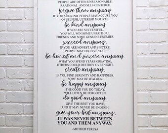 Be Kind Anyway | Etsy