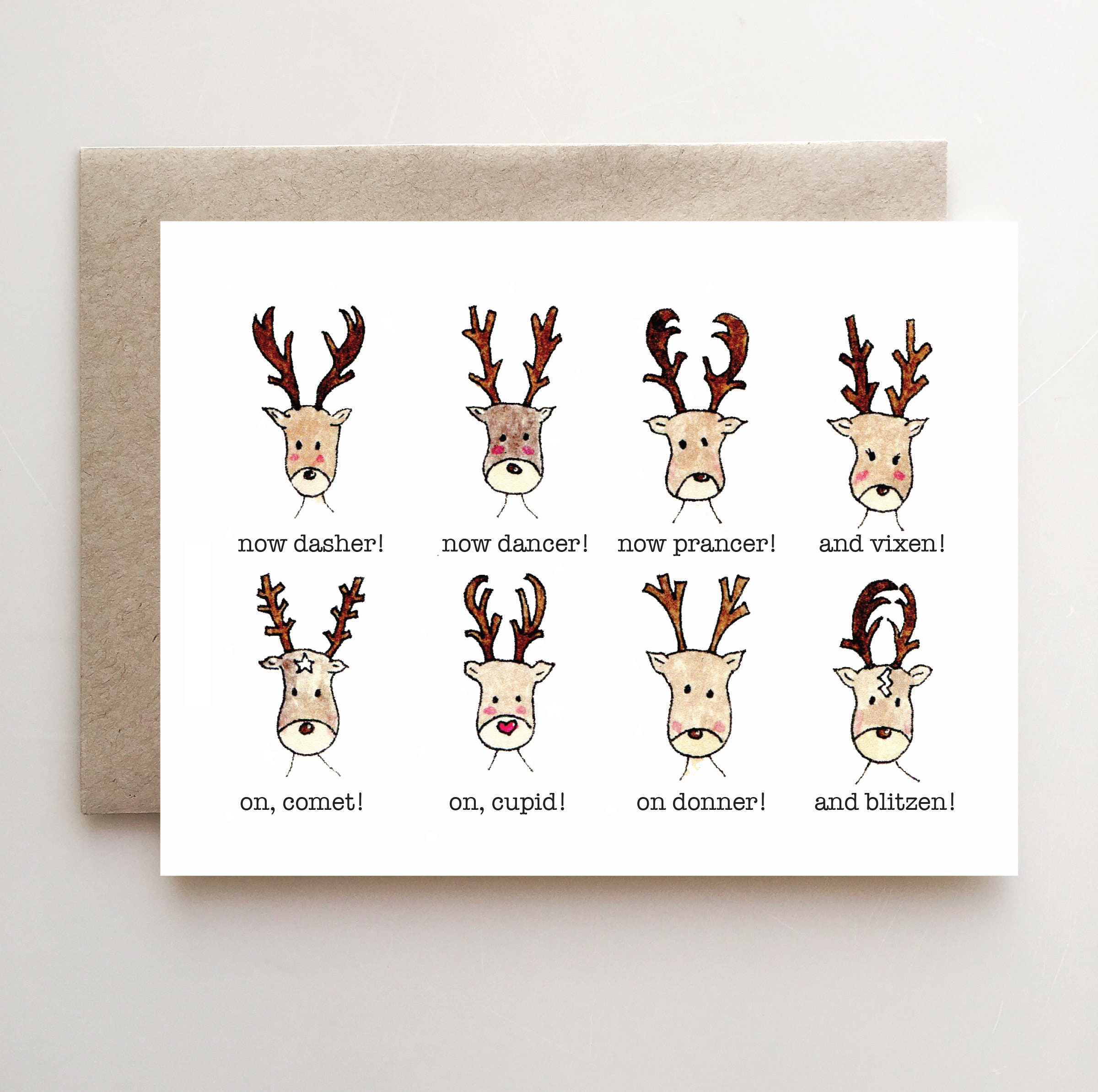 Santas Reindeer Comet