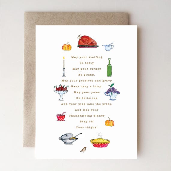 Poema De Dulces De Acción De Gracias