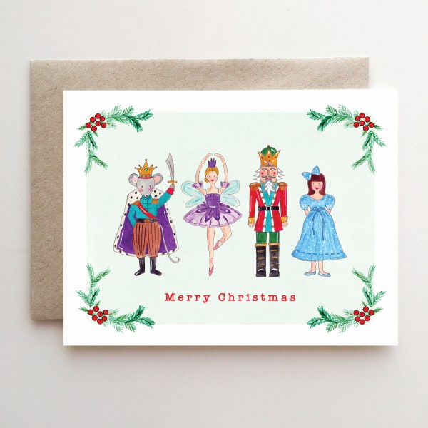 Nutcracker Card - Etsy