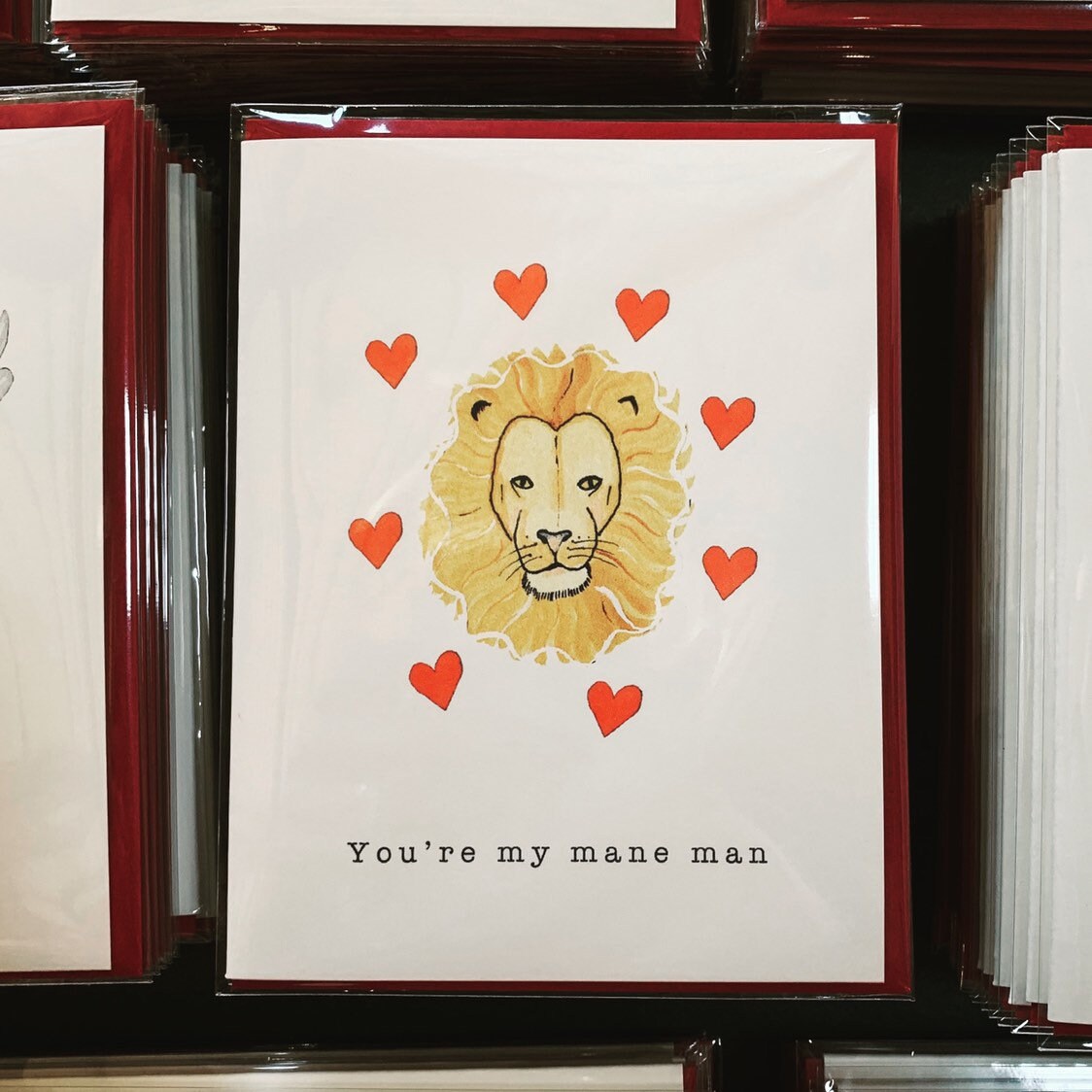 You're My Mane Man Valentine Lion Love Romance | Etsy