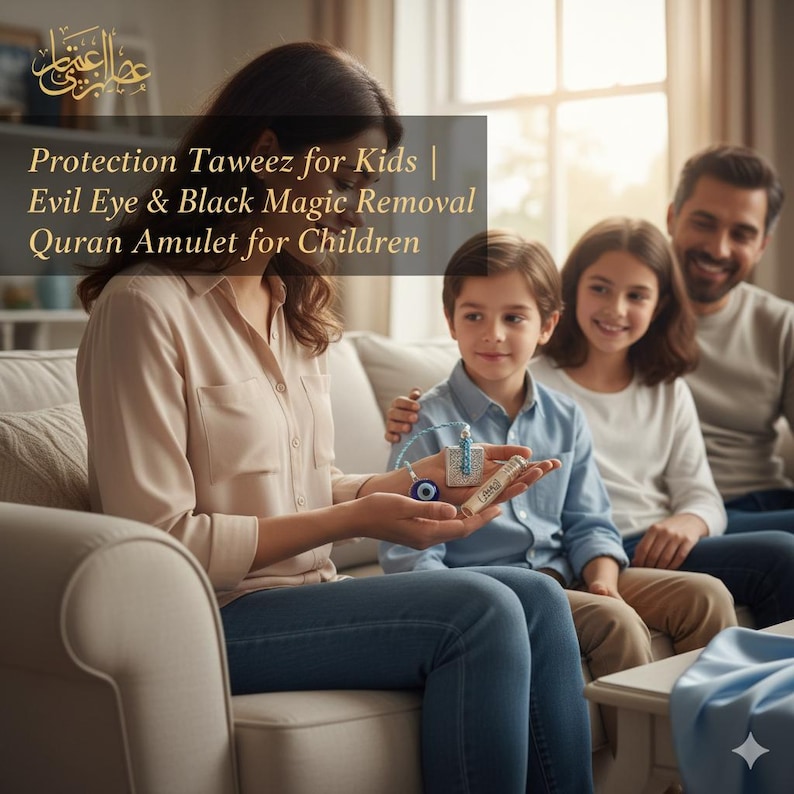 Evil Eye & Black Magic Removal Protection Taweez for Kids | Quran ...