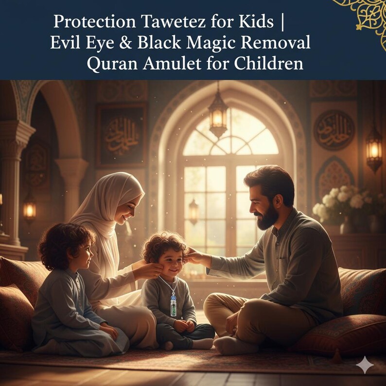 Evil Eye & Black Magic Removal Protection Taweez for Kids | Quran ...