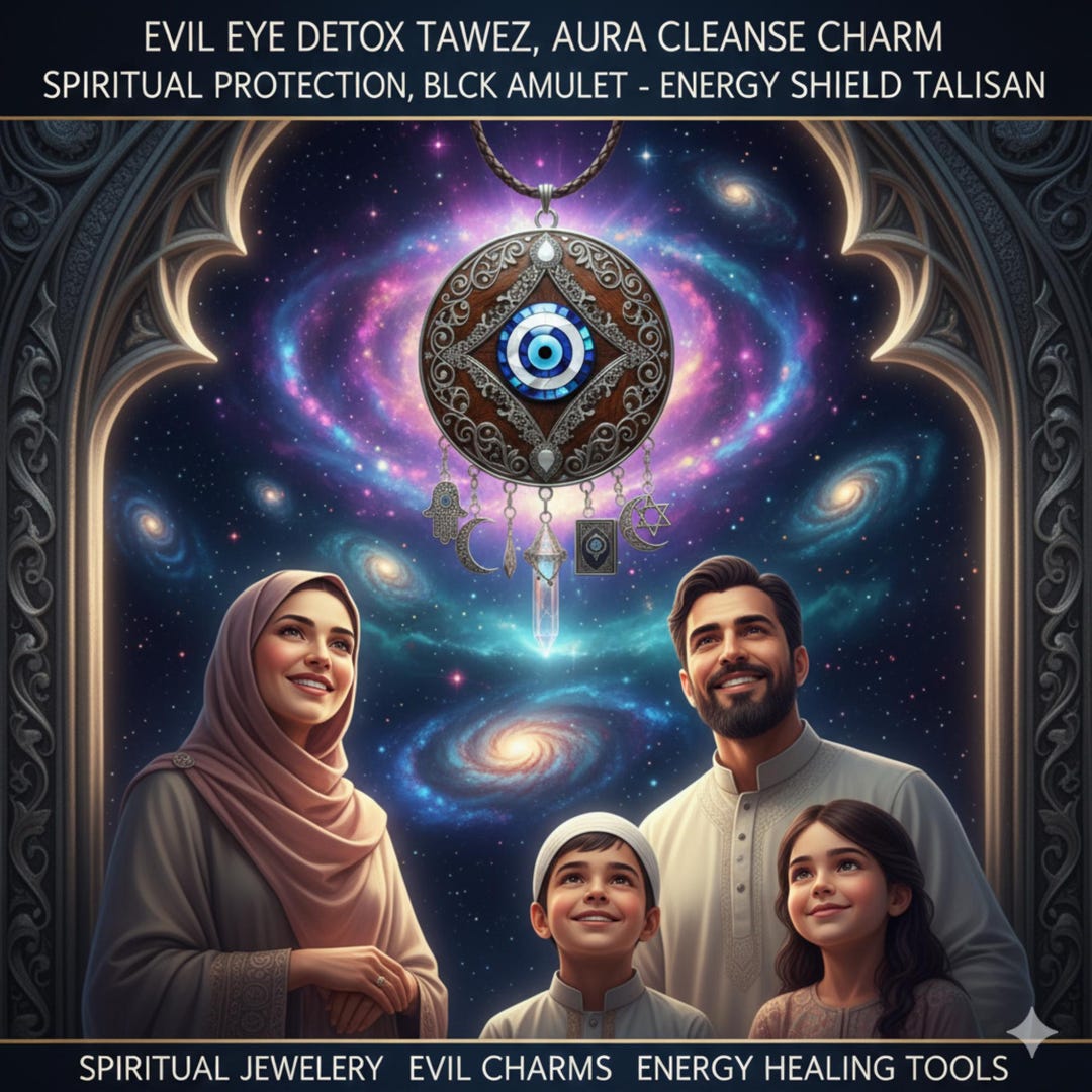 Evil Eye Detox Taweez, Aura Cleanse Amulet, Spiritual Protection - Etsy