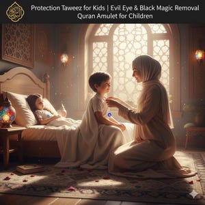 Evil Eye & Black Magic Removal Protection Taweez for Kids | Quran ...