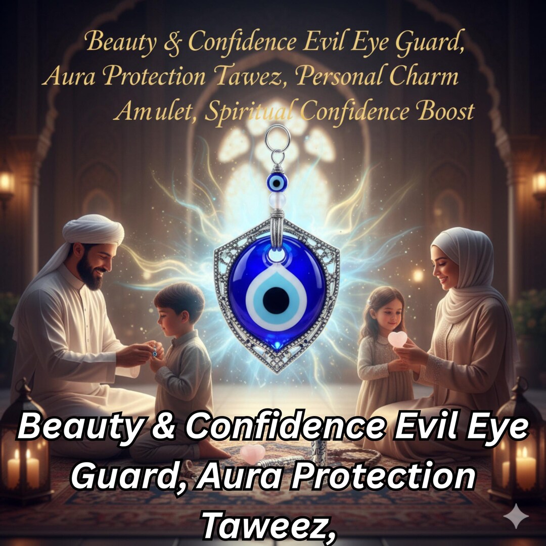 Beauty & Confidence Evil Eye Guard, Aura Protection Taweez, Personal ...