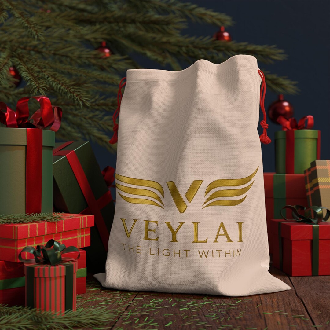 Vintage Style Gift Bag: Reusable Drawstring Holiday Pouch - Etsy