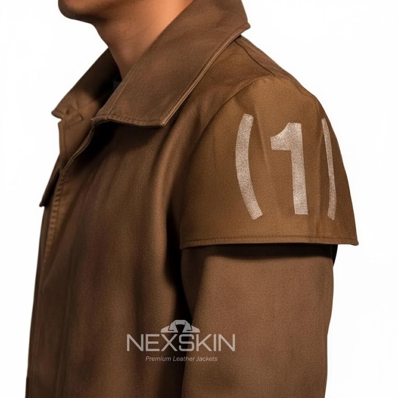 Fallout NCR Ranger Duster Coat | Men's Brown A7 Armor Trench Jacket ...