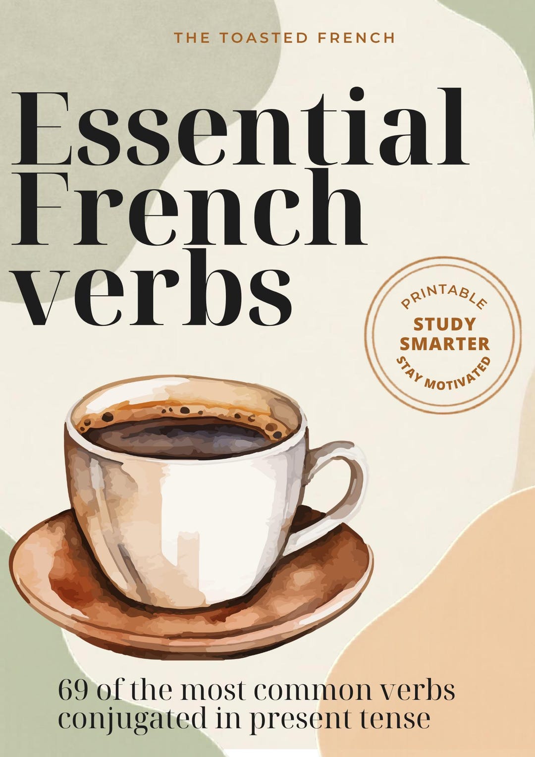Beginner Verb Conjugation Guide | Done-for-you Printable Workbook With ...