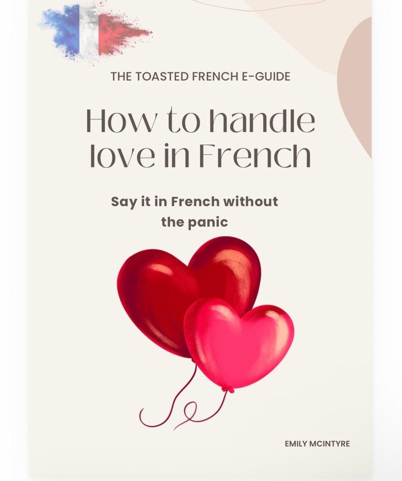 French Love Phrases Guide | French Language Practice (PDF Download) - Etsy
