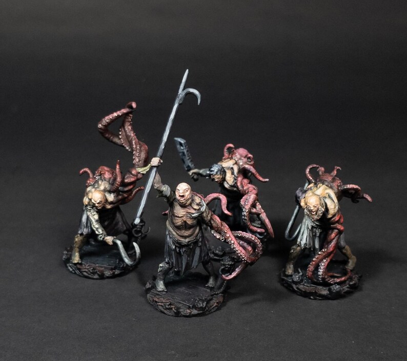 Painted the Stranglers From Bestiarum Miniature for Dnd Game - Etsy