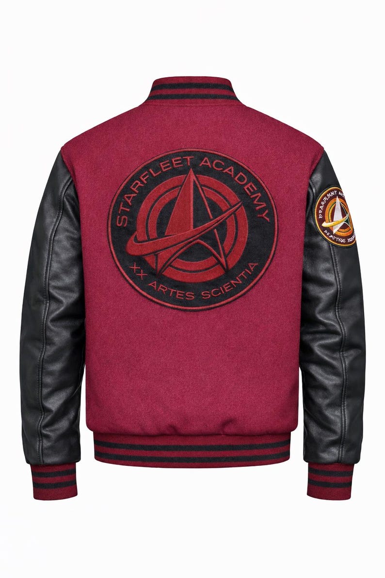 Starfleet Academy Varsity Jacket | Sci-fi Cosplay Jacket | Star Trek ...