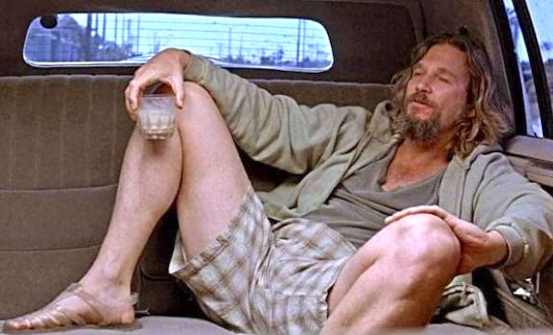 Big Lebowski the DUDE 1980s Men JELLY SHOES~ Clear ~water / Beach ...