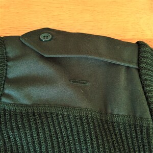French Commando Army Sailor Ribbed Knit Sweater Pullover - Army Green ...