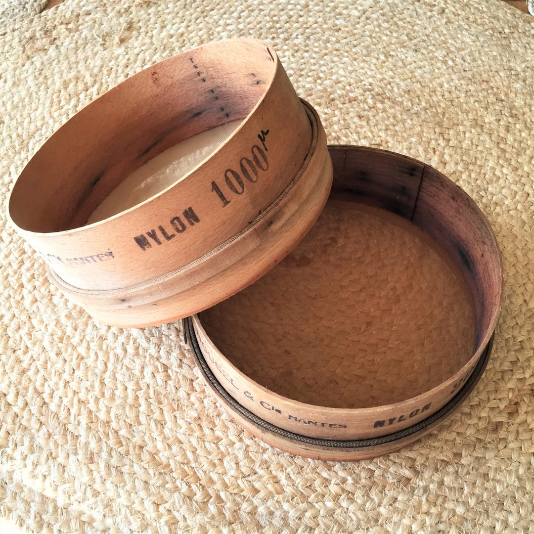 One of the Kind Antique Old Wooden Sieves Sifters / Grain Stainers ...