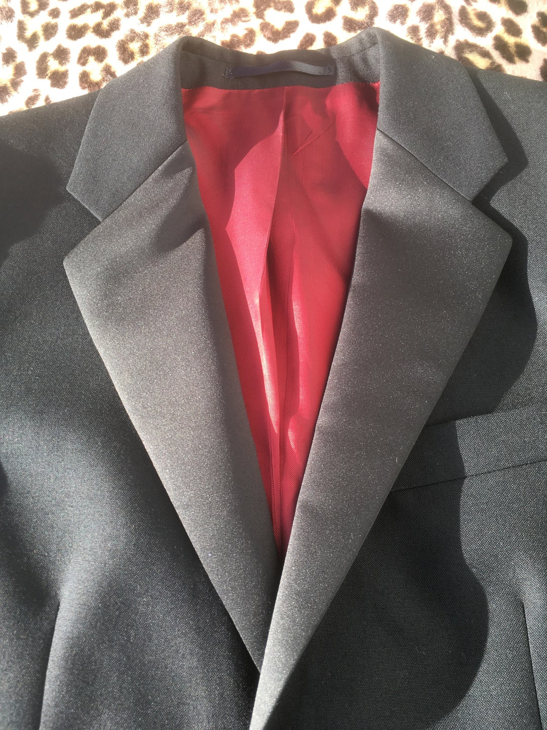 English 1960s BERWIN & BERWIN Men Formal Tuxedo SUIT~ Black Sharkskin ...