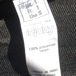 LEJABY French 1970s Women LINGERIE CAMISOLE Cami Top Very Sexy : Black ...